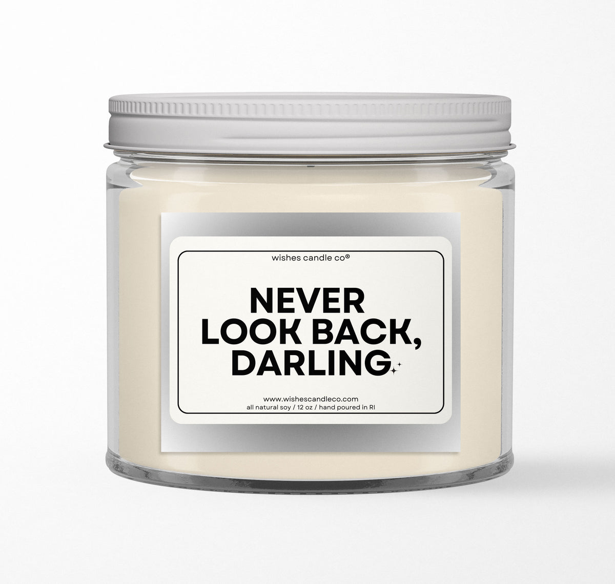 Never Look Back 12oz Candle – Wishes Candle Co