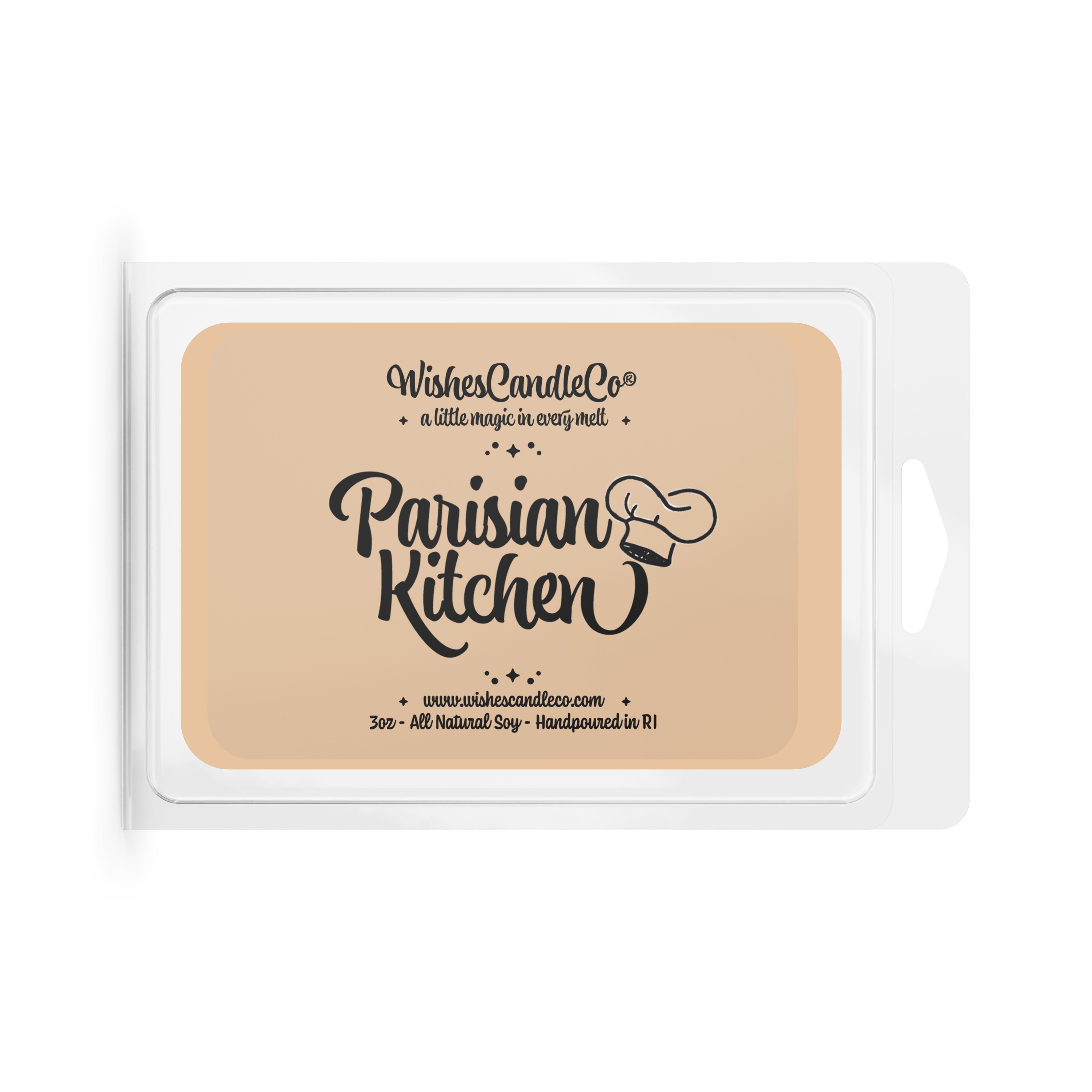 Parisian Kitchen Wax Tart - 3oz All Natural Soy Wax – Wishes Candle Co