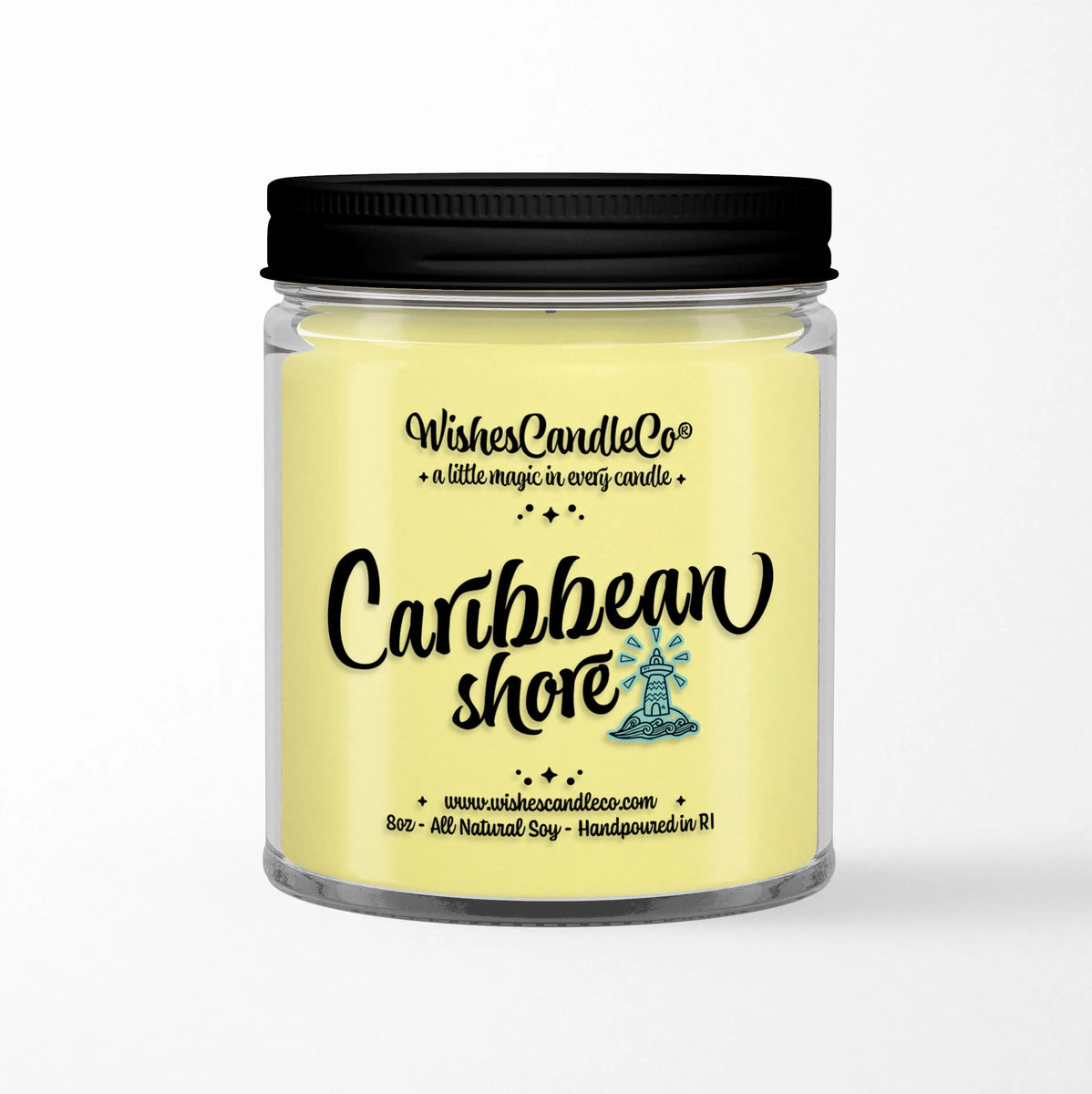 Caribbean Shore Candle -WishesCandleCo- A Little Magic in Every Candle ...