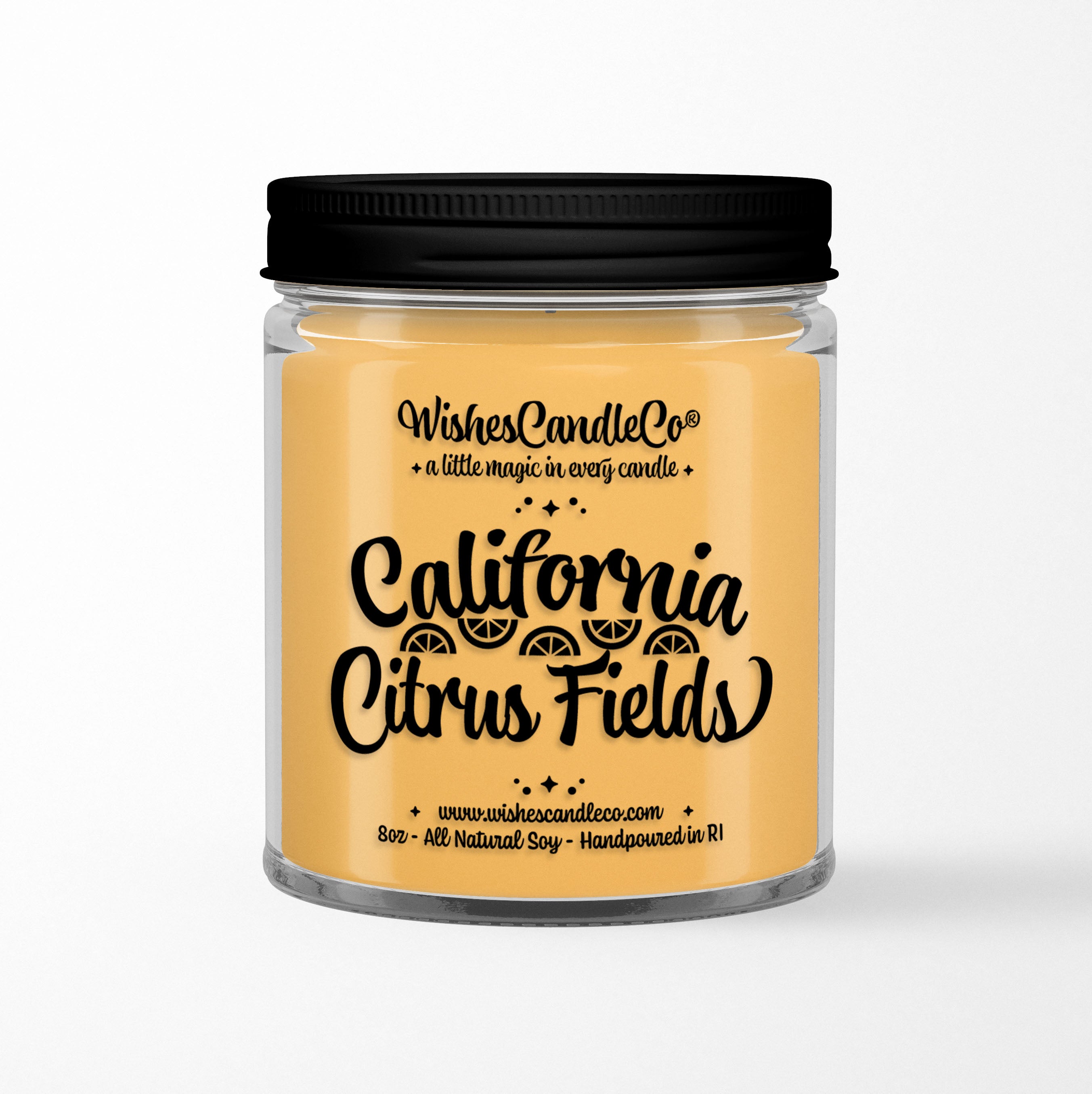 California Citrus Candle WishesCandleCo A Little Magic In Every Candle ...