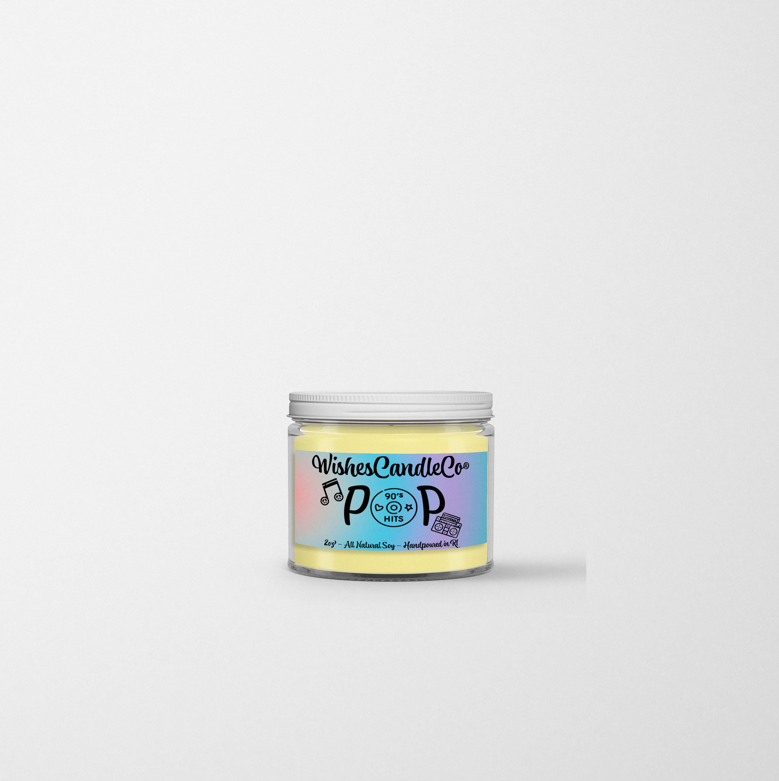 Pop 2oz Candle – Wishes Candle Co